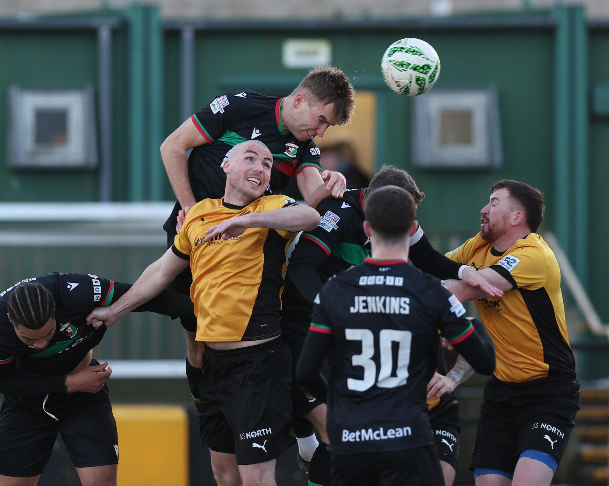 Story of the match: Carrick Rangers 0 Glentoran 7 - Pat Hoban nets six ...