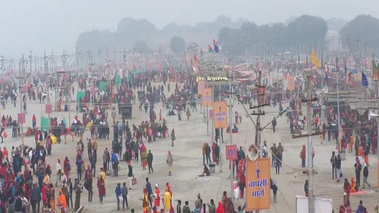 Magh Mela: 2.4 mn take holy dip in Prayagraj, millions more in UP