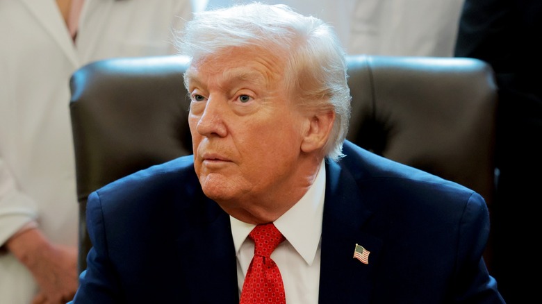 Unflattering close-ups of Donald Trump look like they could be part of ...