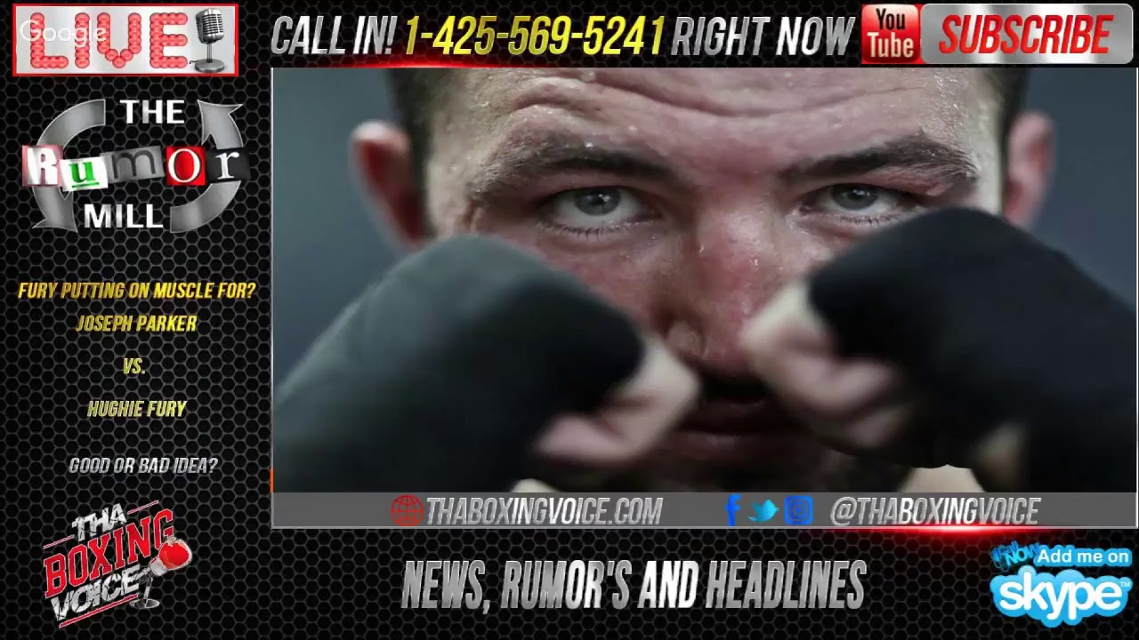 Joseph Parker vs. Hughie Fury Putting on Muscle For Clash With Joseph ...