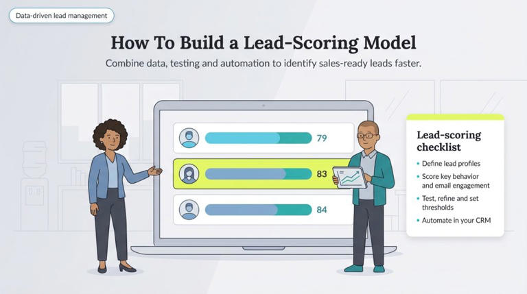 What is lead scoring?