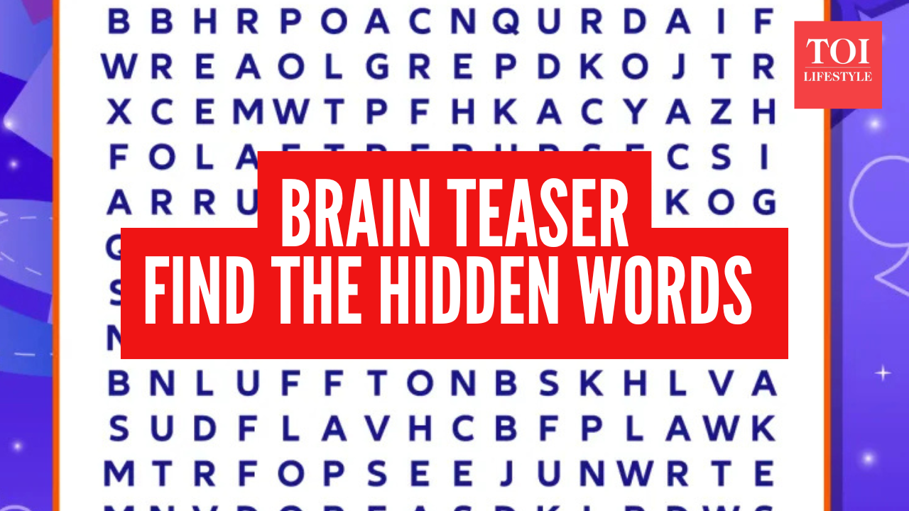 Brain teaser: We will rename you wordsmith if you can find the 8 hidden ...