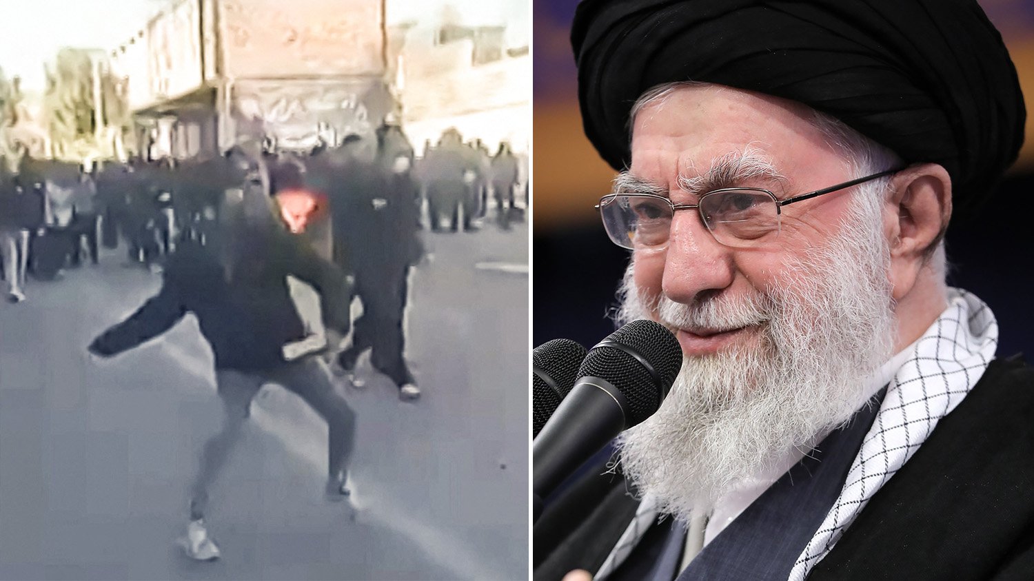 Iran's Supreme Leader comments on protests after Trump