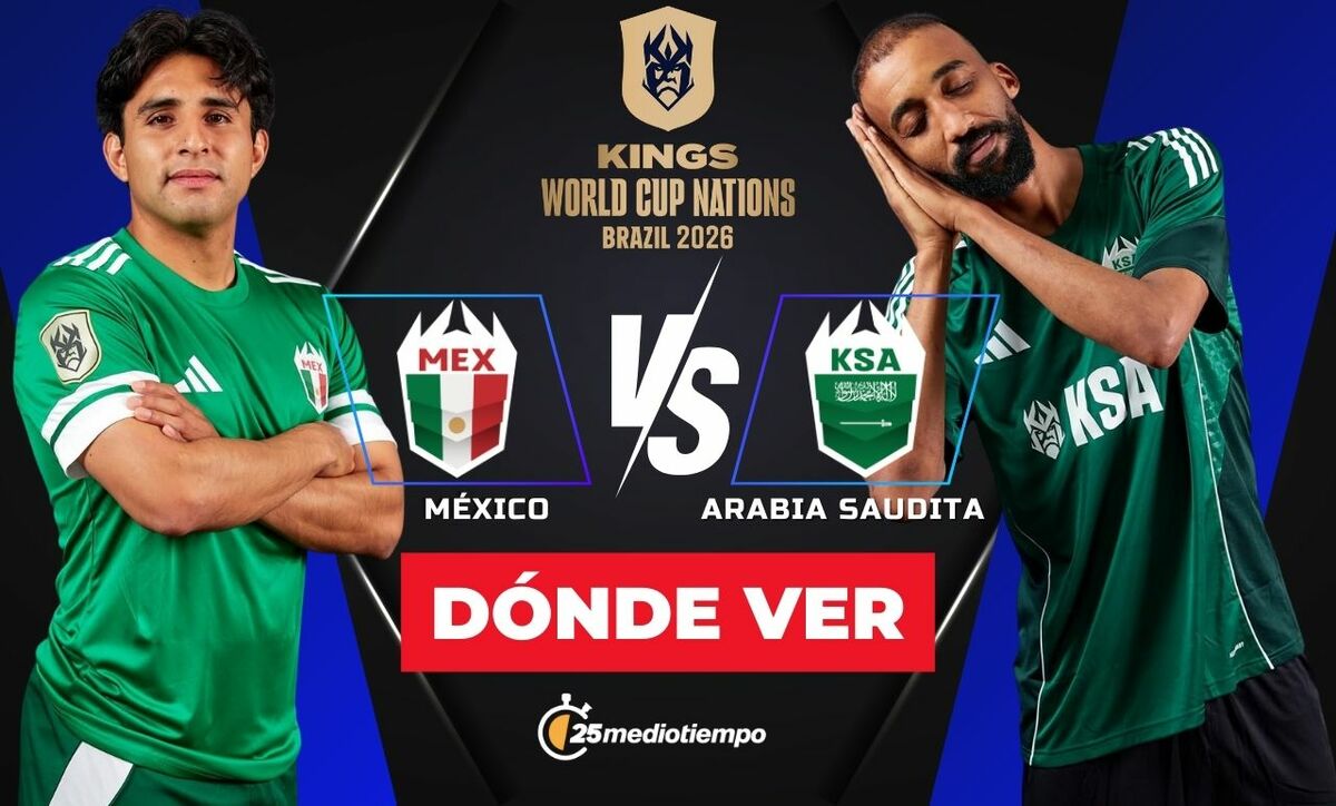 México vs. Arabia Saudita: resultado final Kings World Cup Nations 2026
