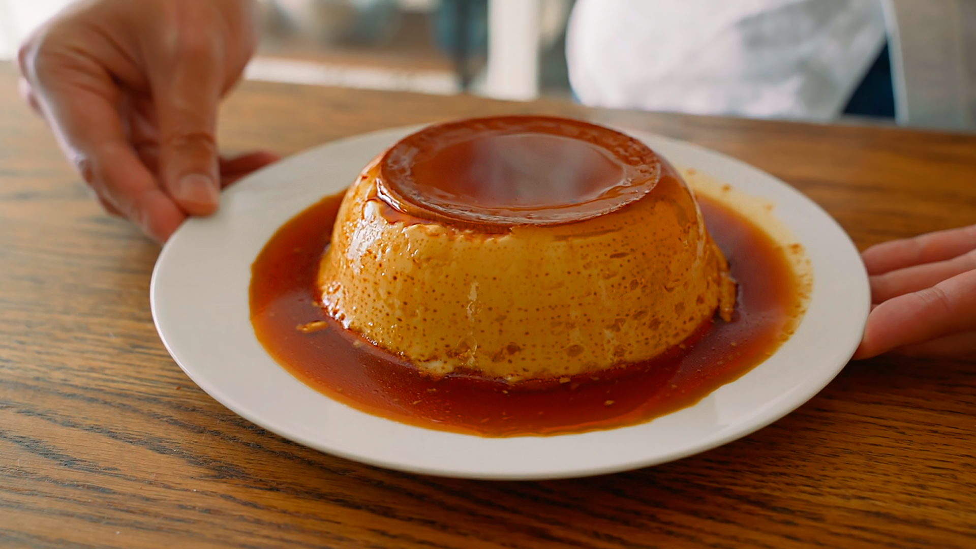 Stovetop crème caramel recipe