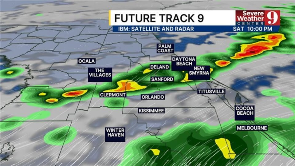 Orlando weather forecast: Mid-70s today with evening showers, brief ...