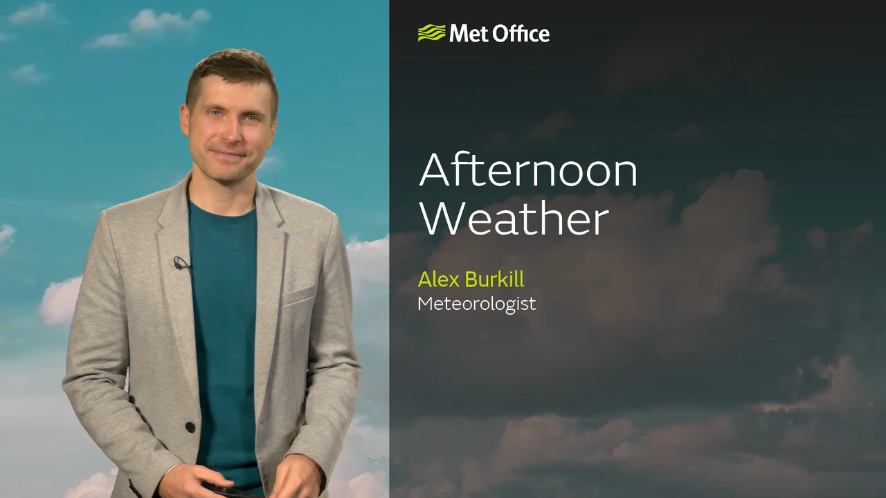 Met Office Friday afternoon weather forecast 26/09/2025