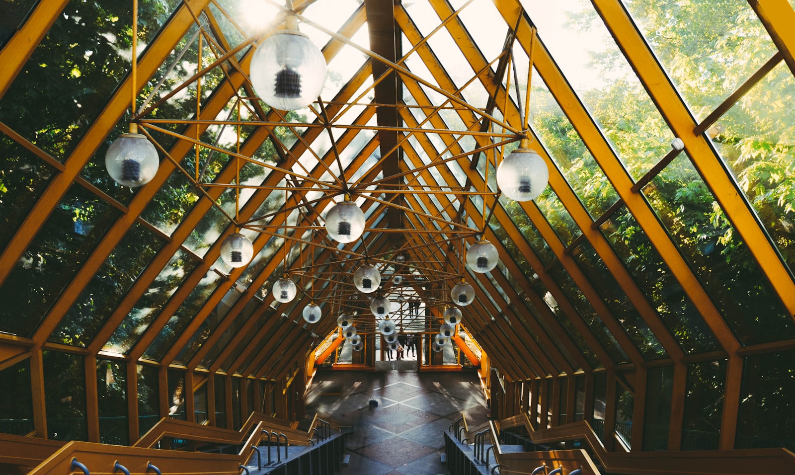 This upside-down boat blocking a trail is actually an award-winning chapel