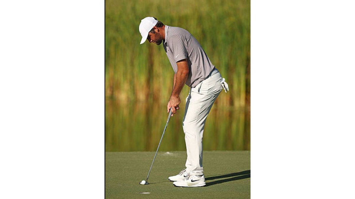 Scheffler’s competitive spirit, even vs caddie