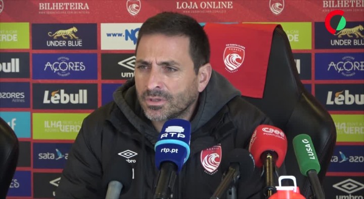 LusaVídeo: Treinador Vasco Matos pede Santa Clara com muita alma frente ...