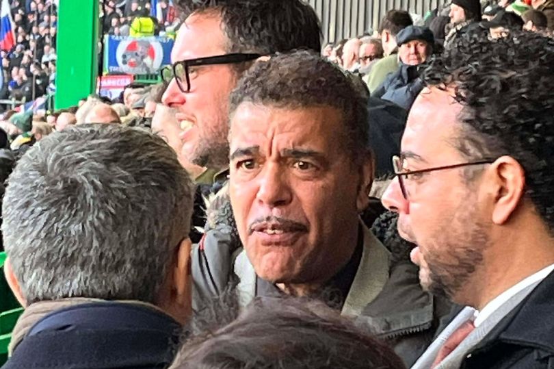 Stormzy, Rod Stewart and Chris Kamara spotted just seats apart at Old ...