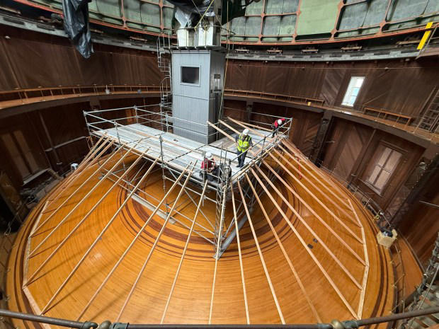 Lick Observatory’s damaged telescope dome still open to elements as ...