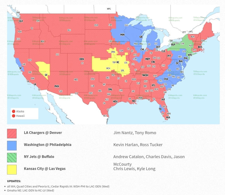 Commanders vs Eagles NFL Week 18: How to watch, TV schedule, online ...