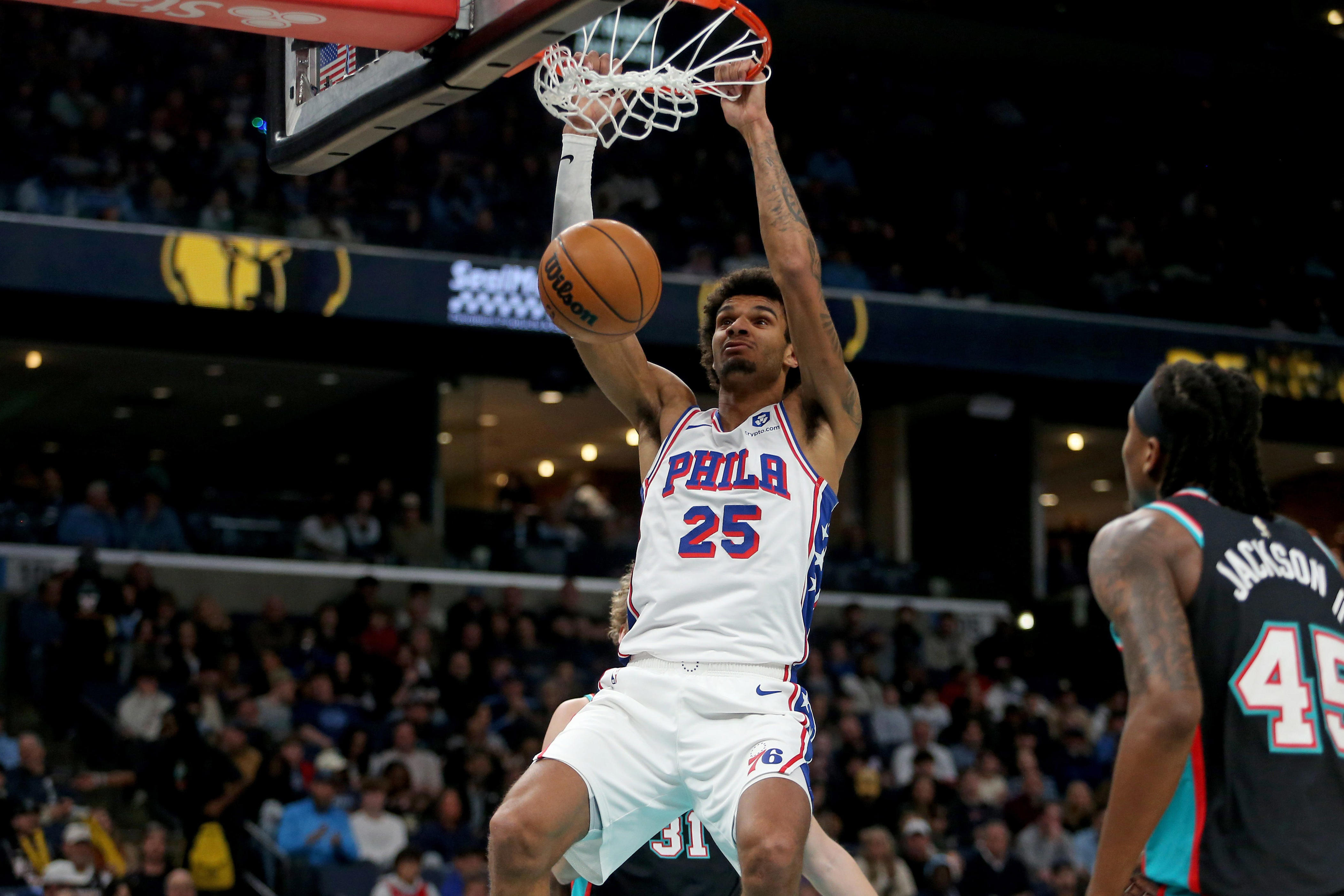 76ers' Dominick Barlow discusses mindset towards earning standard deal