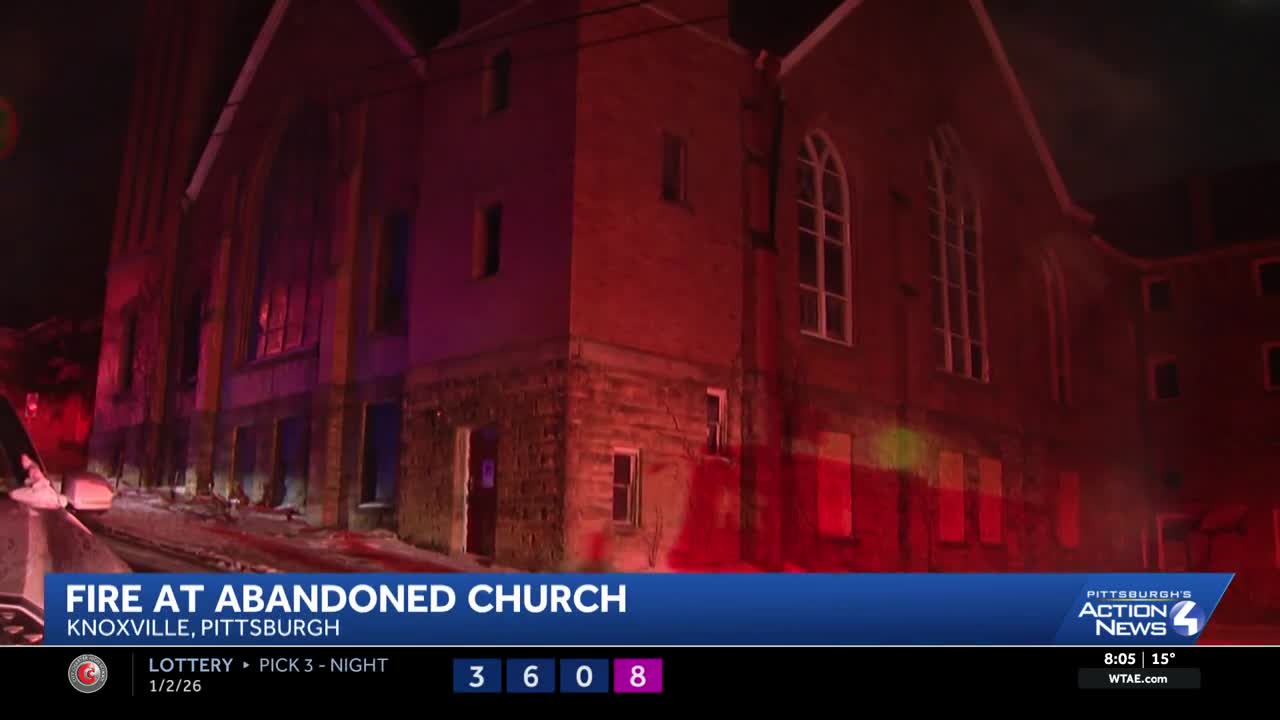 Fire crews called to abandoned church in Pittsburgh's Knoxville ...