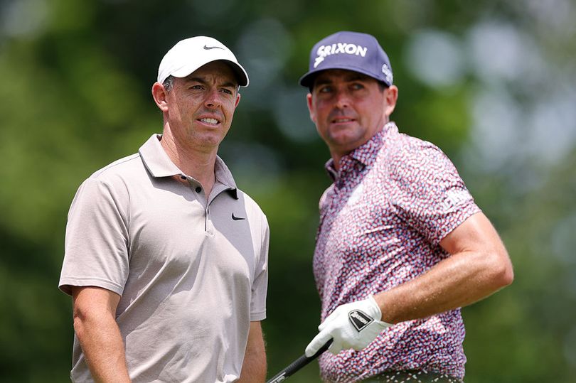 Keegan Bradley got very defensive when pressed on what Rory McIlroy ...