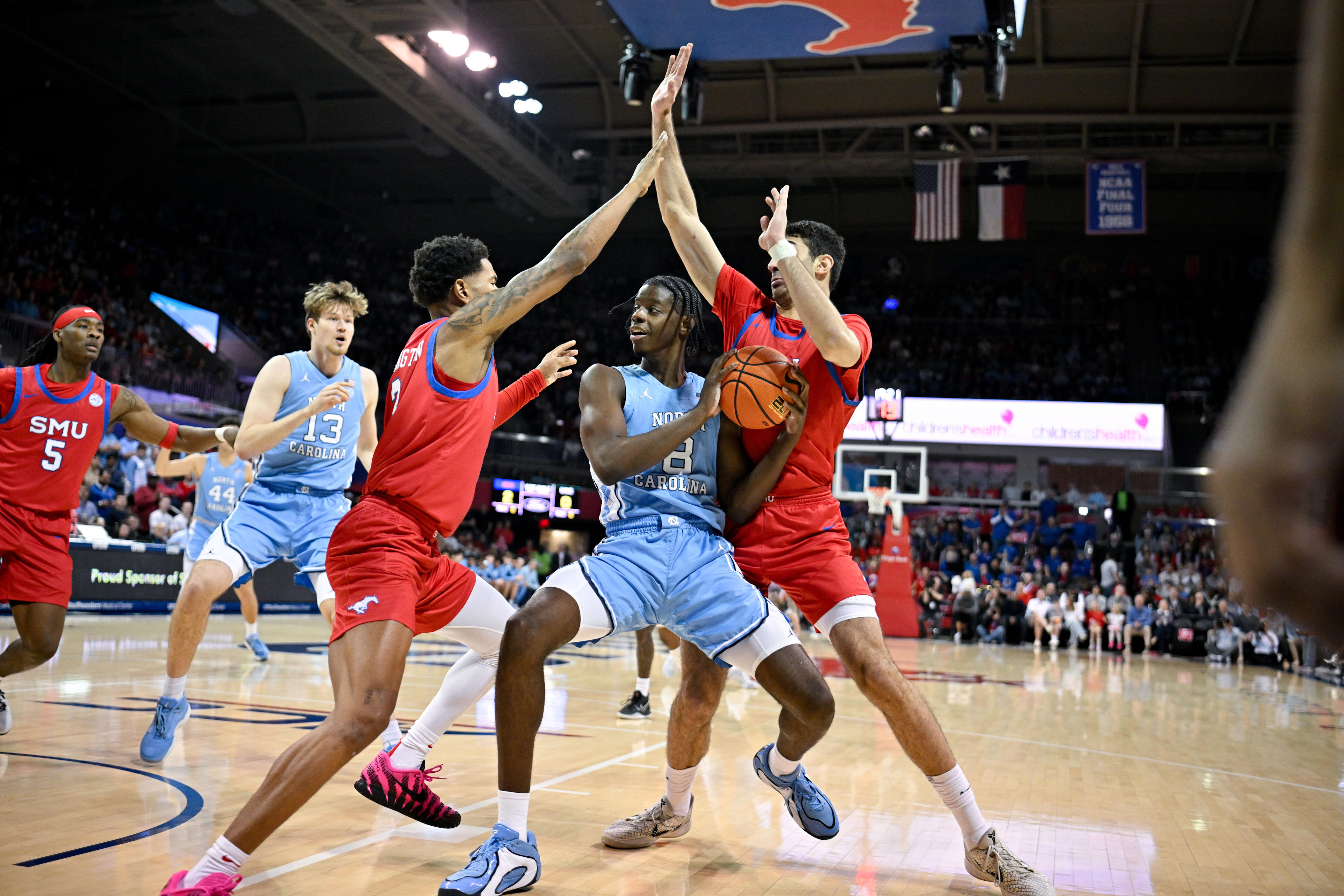 UNC basketball loses at SMU: Tar Heels unable to slow down Mustangs in ...