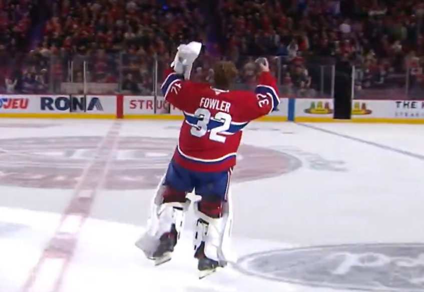 Jacob Fowler will start against the St. Louis Blues