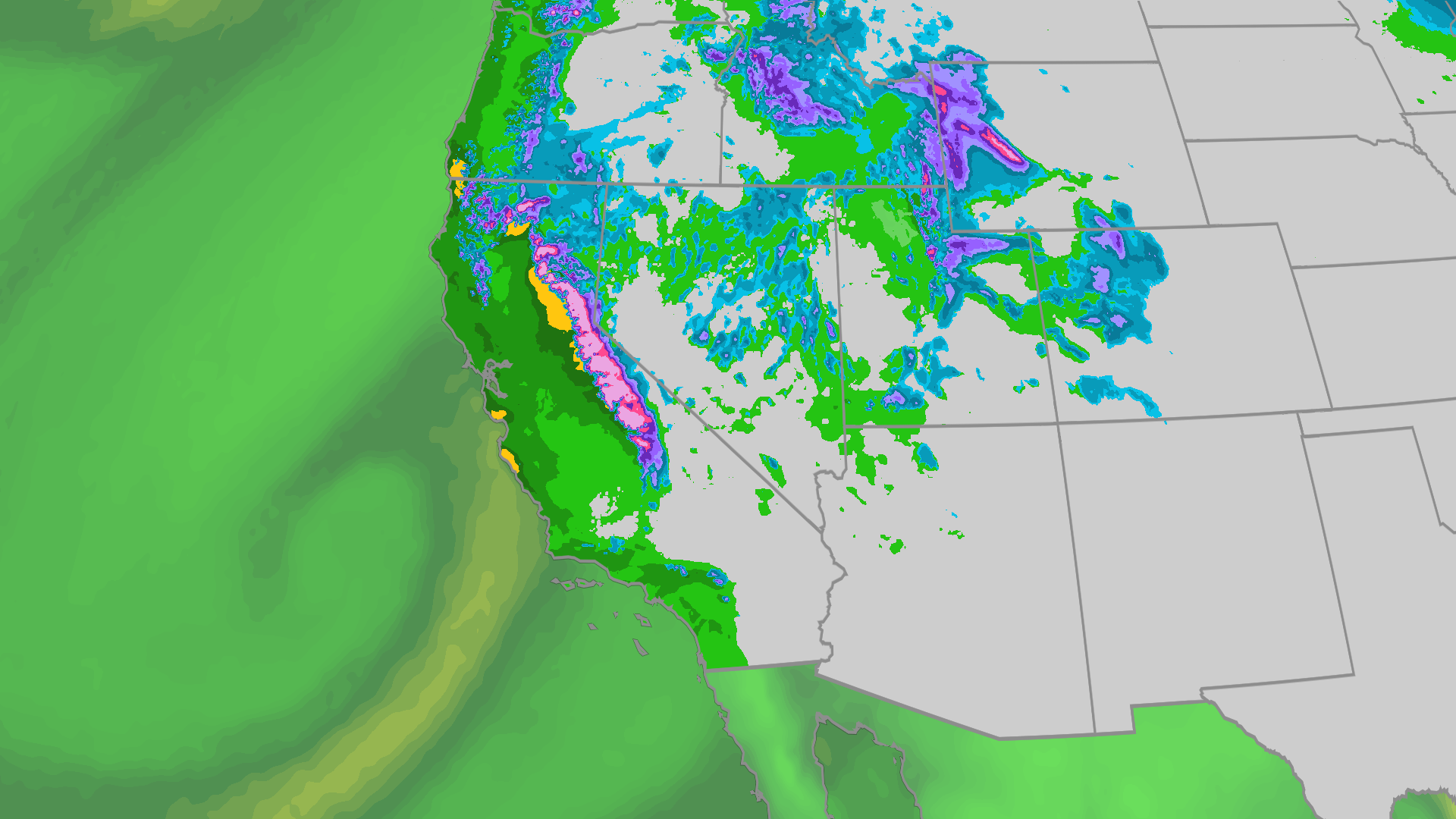 California flood threat ongoing for valleys and coasts, snowpack to ...