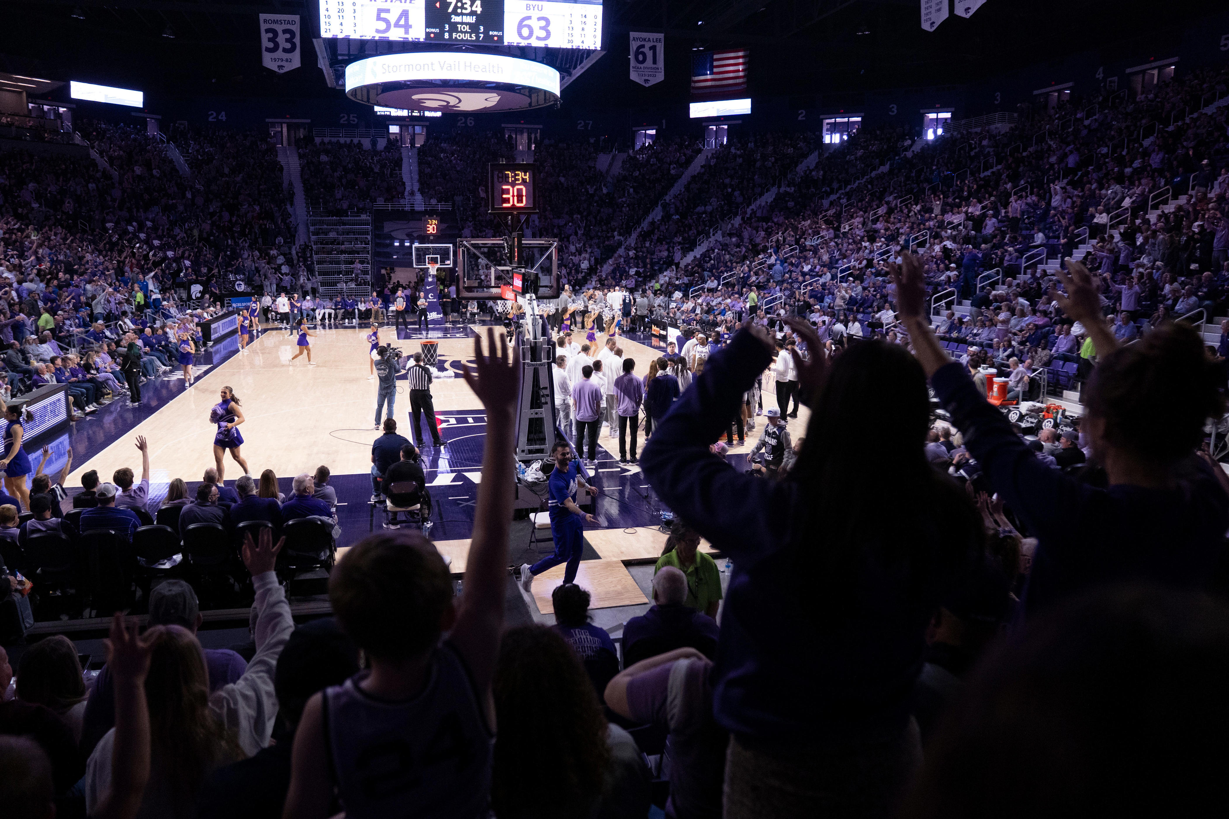 5 players ejected from Kansas State women's basketball game, leading to ...