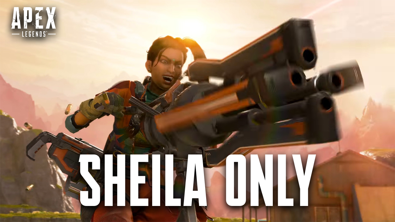 Sheila only Apex Legends challenge: Funniest and hardest moments