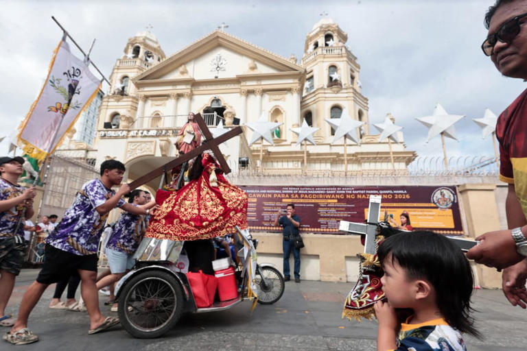Devotees start activities for Black Nazarene fiesta