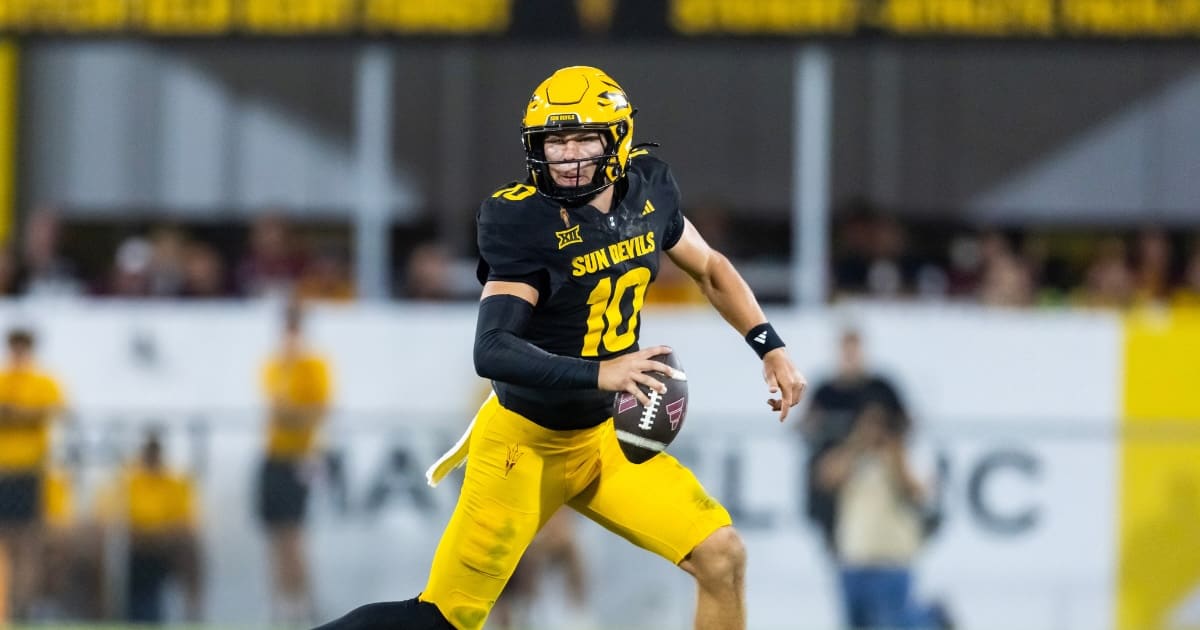 Kentucky continuing visit with Arizona State QB Sam Leavitt