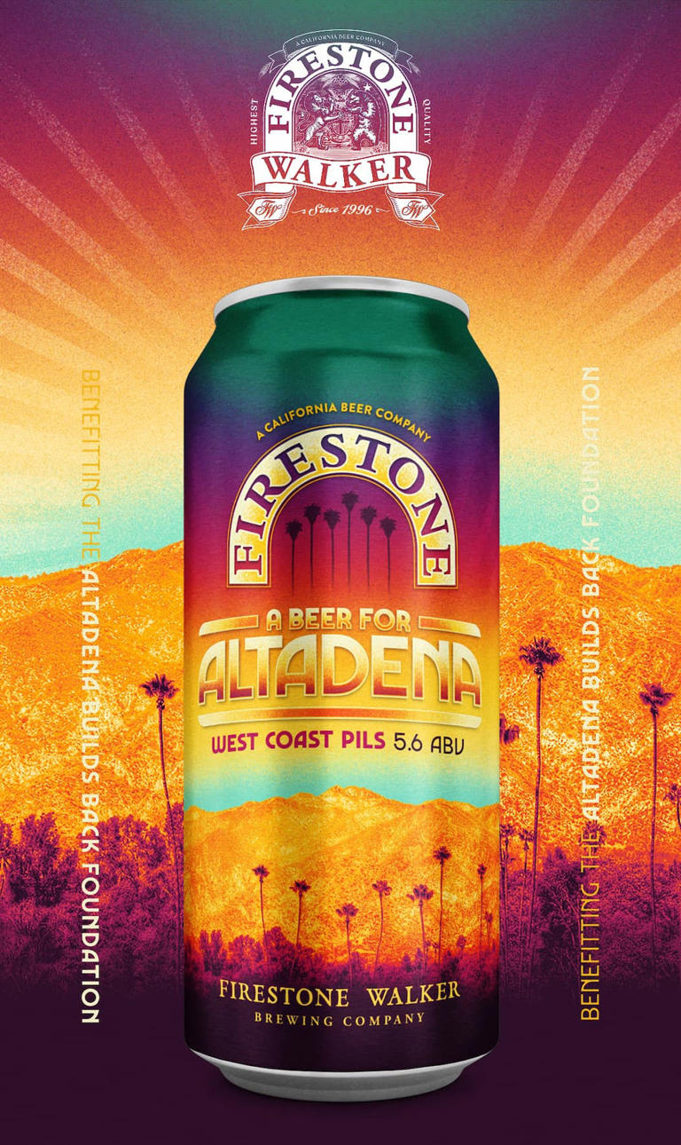 Firestone Walker releasing Altadena West Coast Pils collaboration