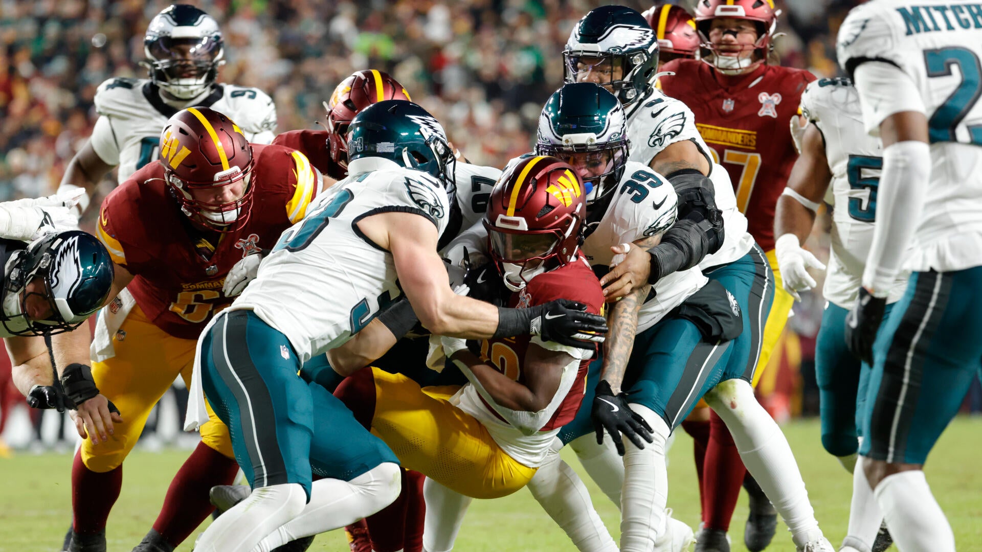 Commanders vs. Eagles: Where to watch NFL Week 18, odds, score ...