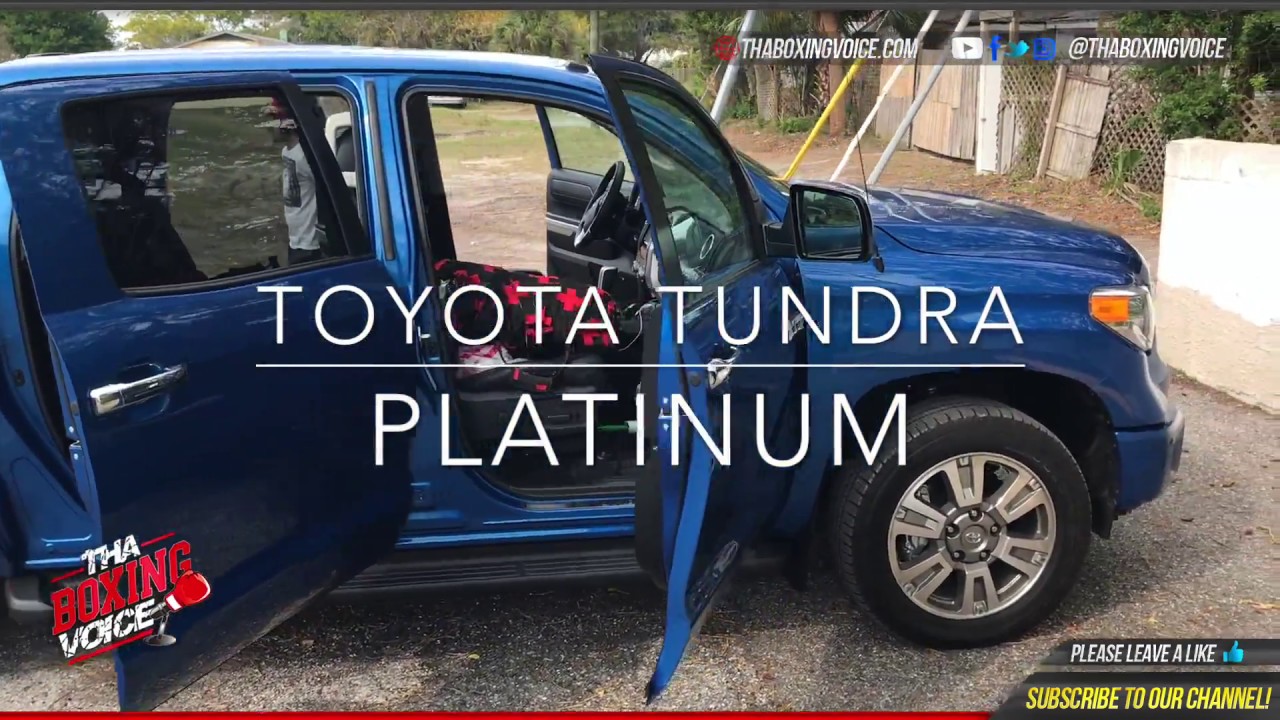 Tha Boxing voice Keith Thurman Sponsored Expedition in a 2017 Toyota ...