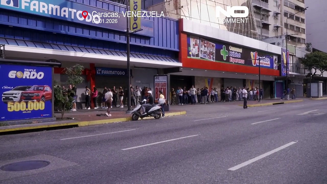 Venezuela : à Caracas, les habitants font des provisions sur fond d ...