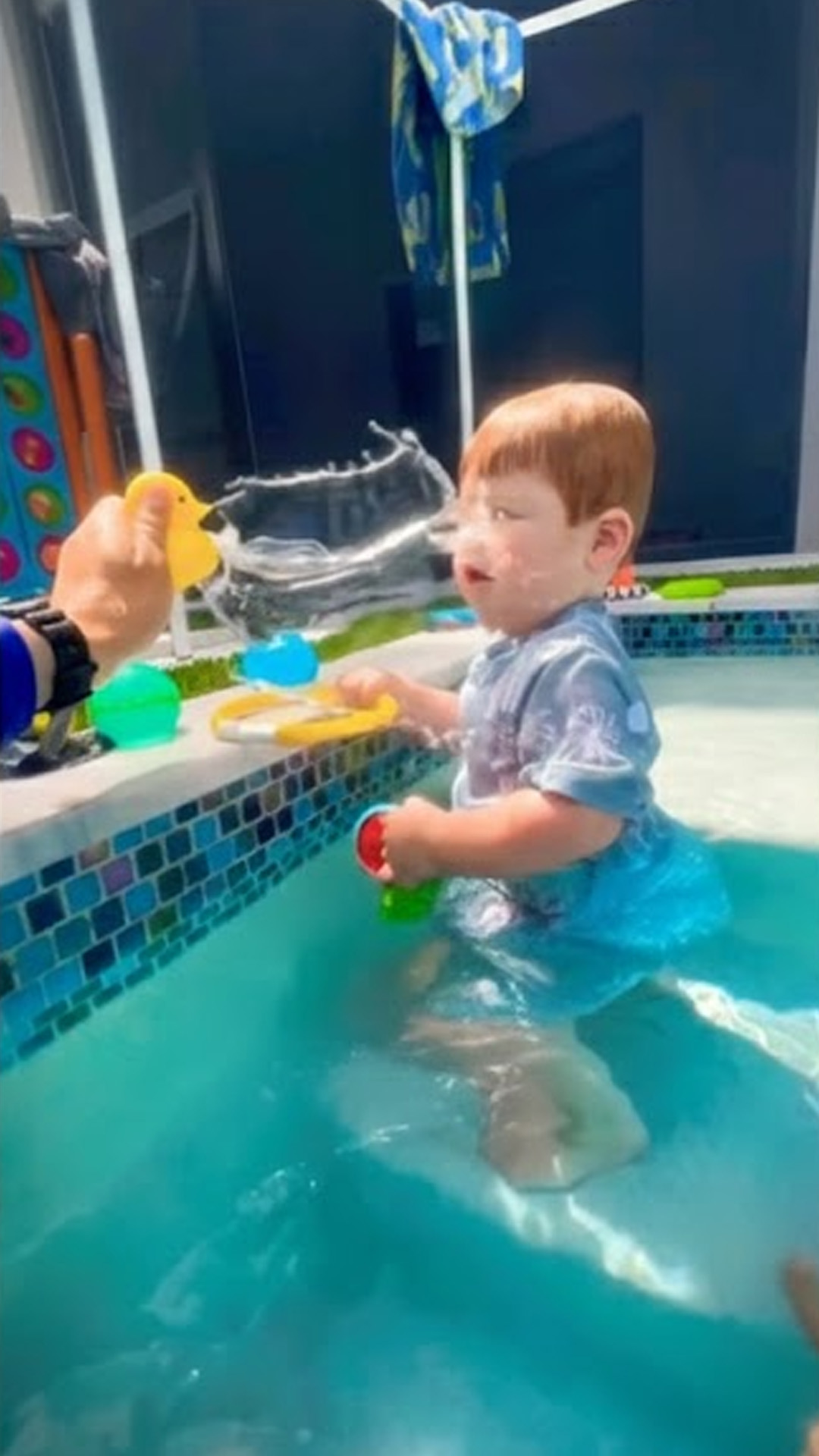 The truth about water exposure during baby swim