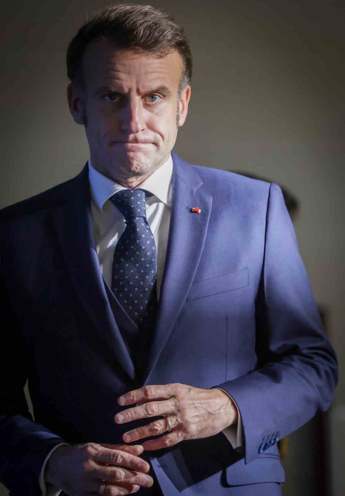 Macron: "Önümüzdeki geçiş süreci barışçıl, demokratik ve Venezuela ...