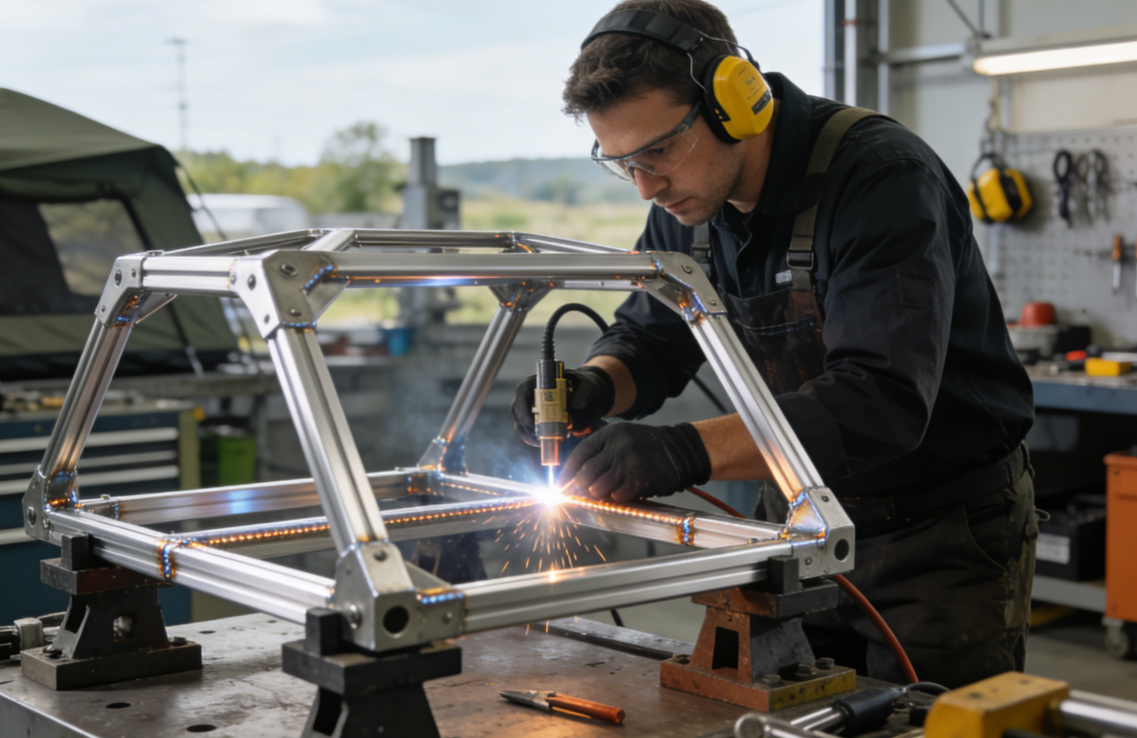 Outdoor equipment brands explore laser welding for lightweight metal frames