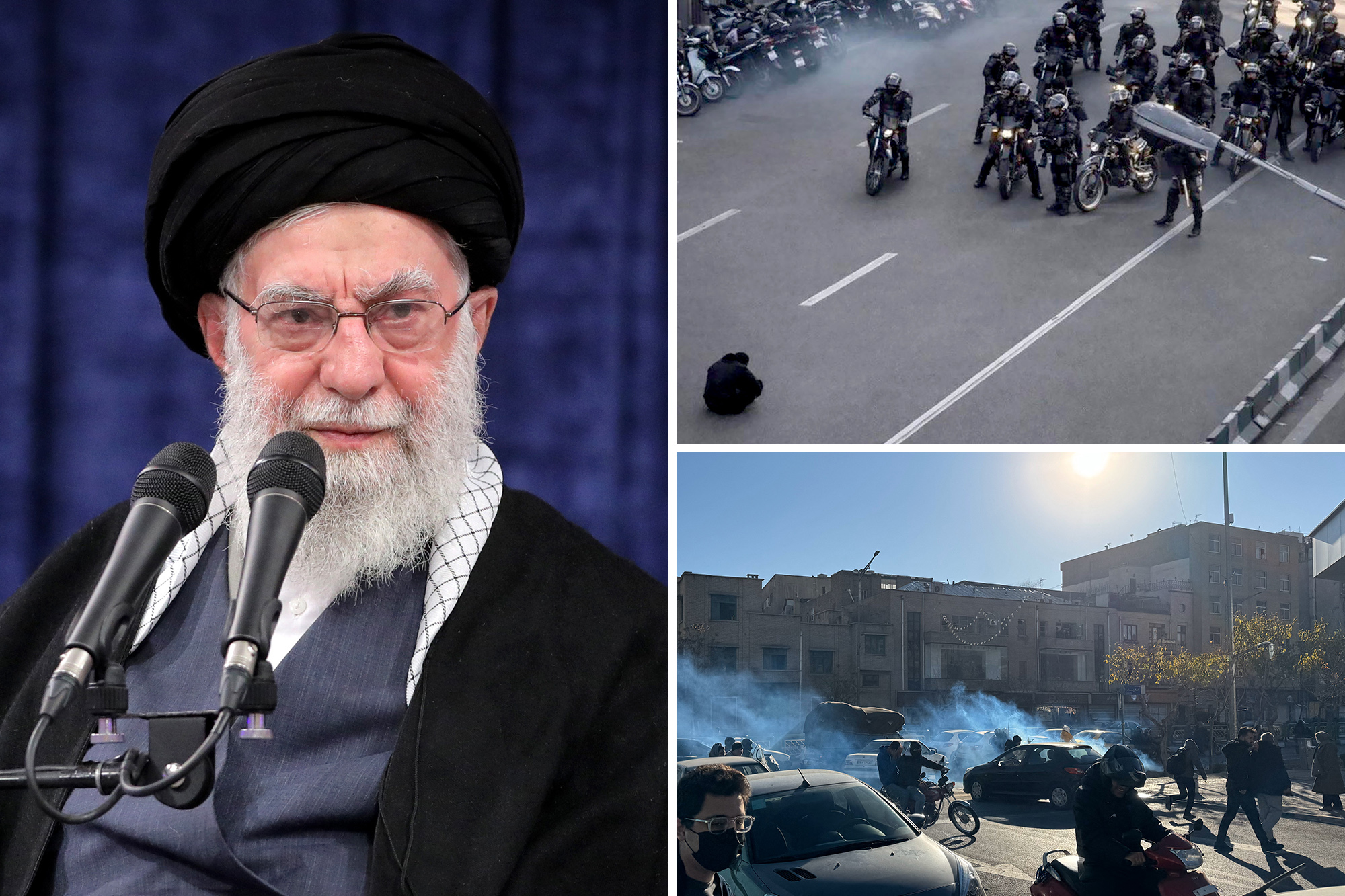 2 more killed in Iran protest clashes — as Khamenei promises to 'bring ...