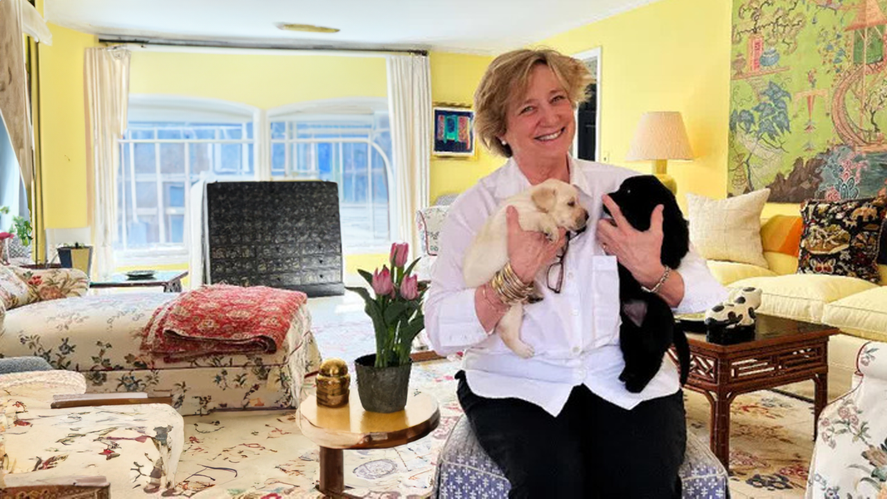 Inside Libby Cameron's colorful Connecticut home