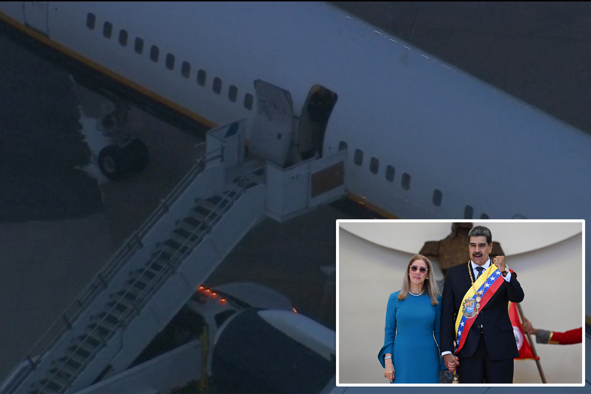 Nicolás Maduro, Cilia Flores land on US soil to face trial after ...
