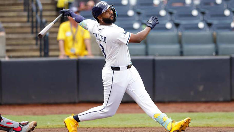 Junior Caminero produced some eye-popping numbers for Rays at the plate