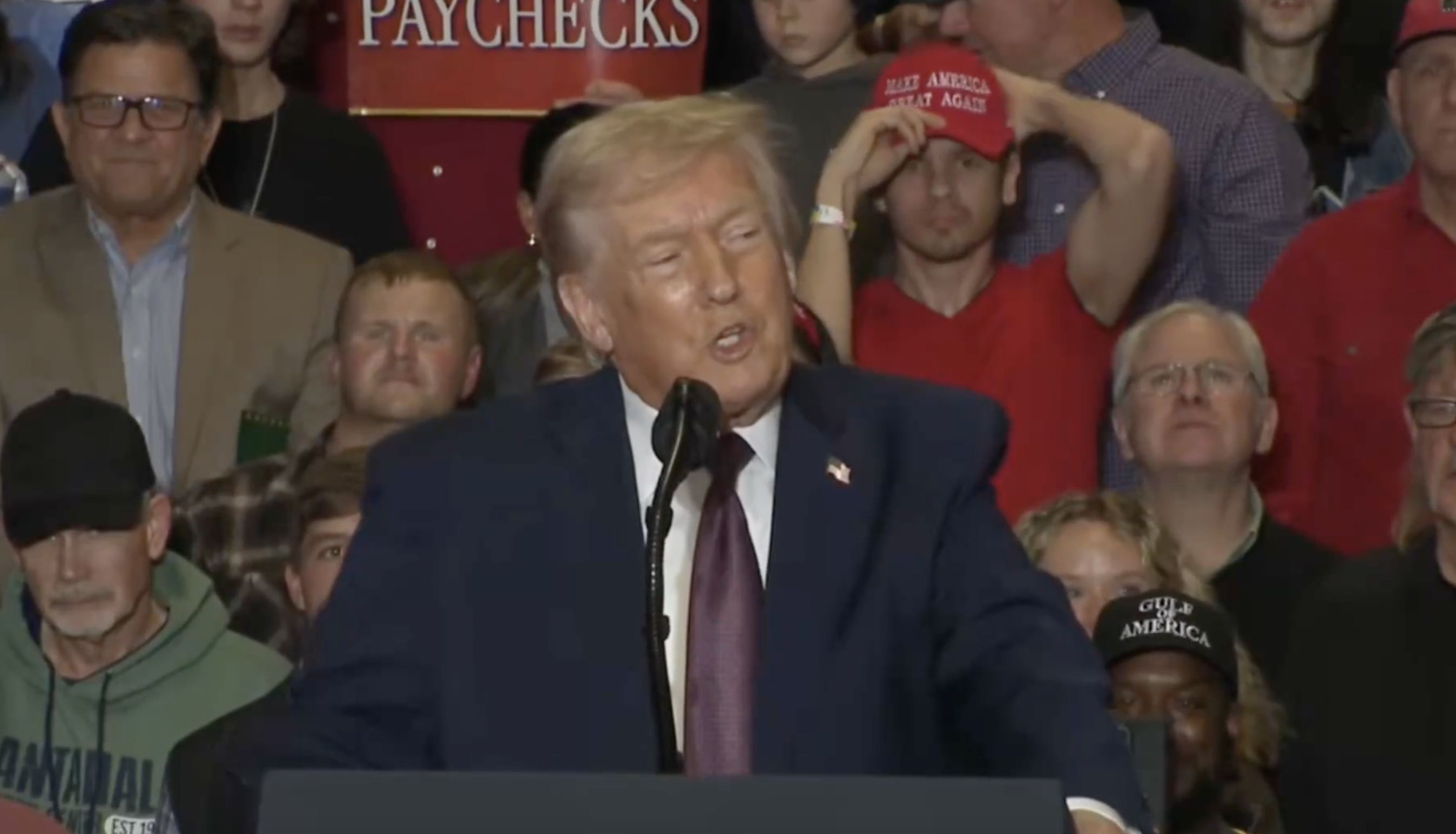 'They cheated like hell': Trump lets loose, peddles bizarre ...