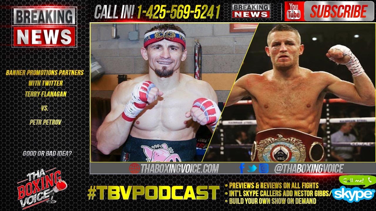 Breaking news: Terry Flanagan vs. Petr Petrov live streaming on Twitter