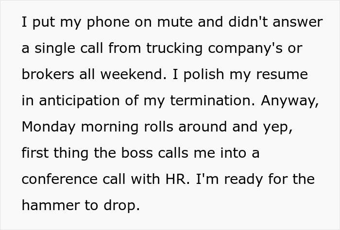 “I’m ready for the hammer to drop”: Boss calls employee to HR to ...