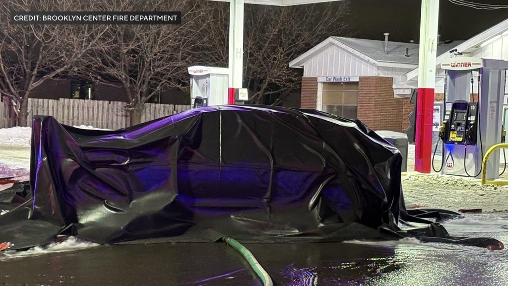 Quick-thinking first responders put out EV fire at Twin Cities gas ...