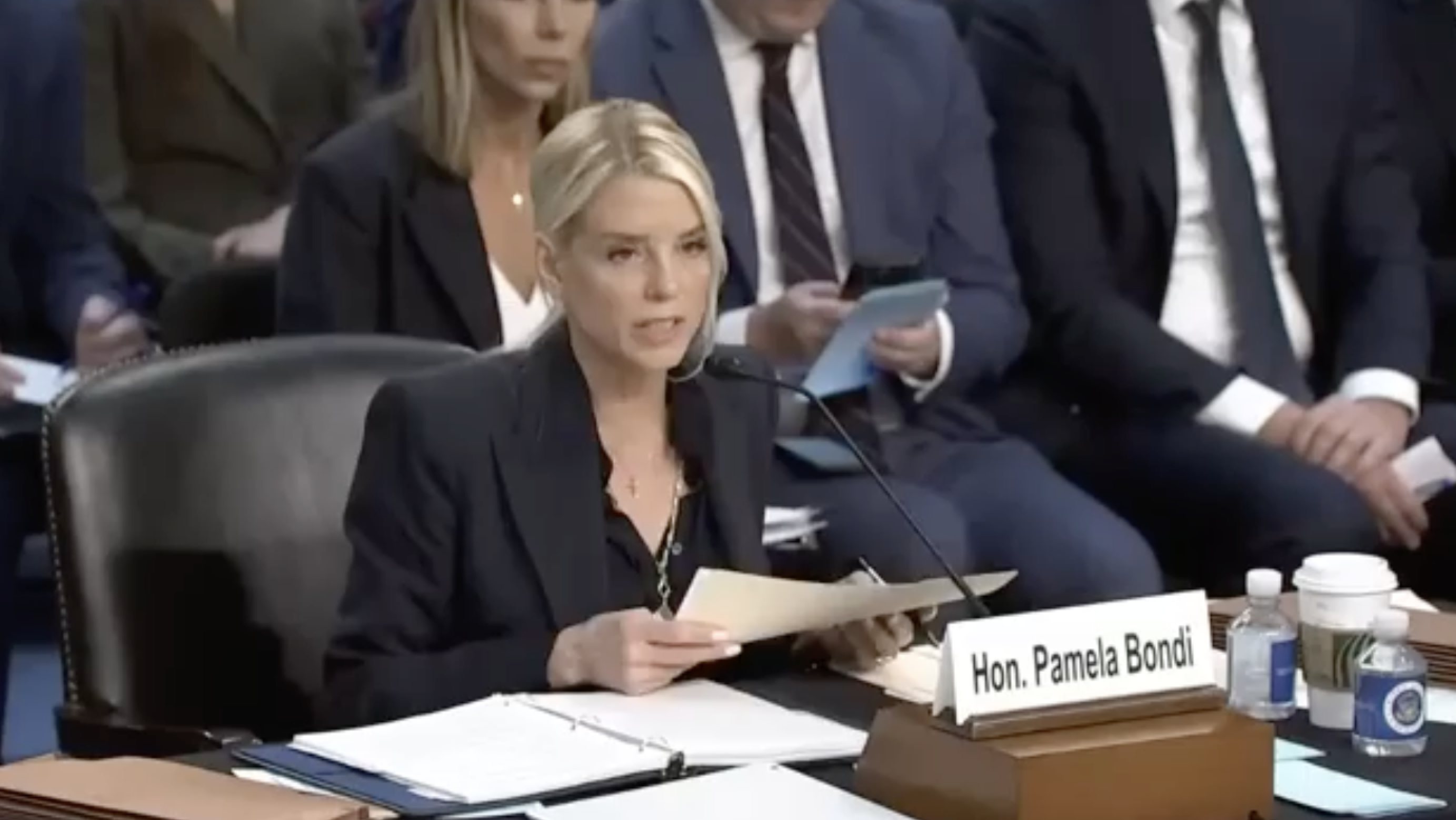 'Do you consider that a directive?': Pam Bondi left speechless after ...