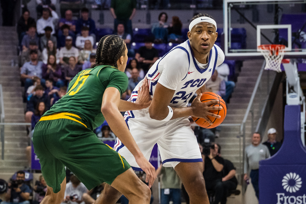 TCU beats Baylor 69-63 in Bears debut of 2023 NBA draft pick James Nnaji