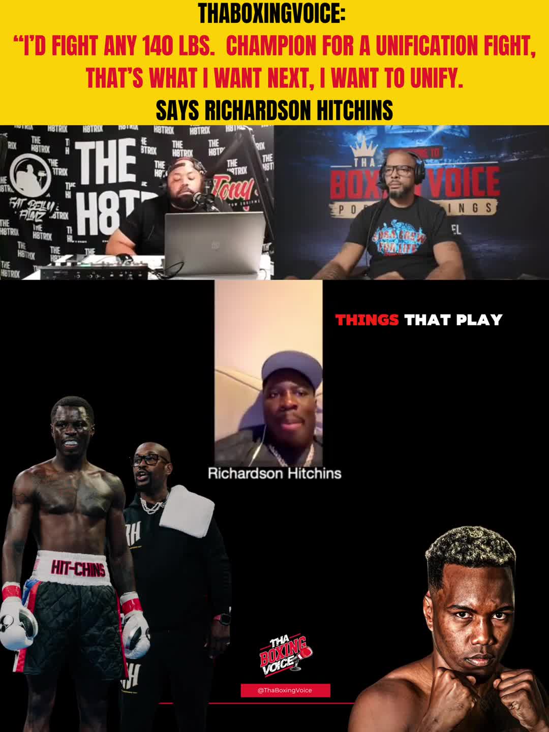 Hitchins: "I'd fight any 140lb champion for a unification, that's what ...
