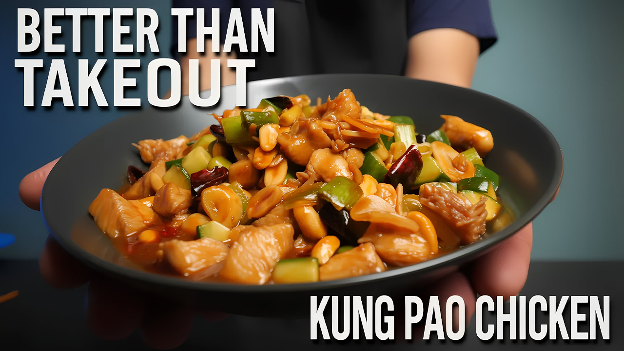 How to make kung pao chicken with real flavor and control