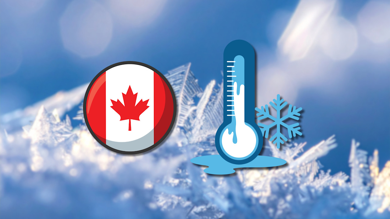 When is the coldest stretch of the year in your corner of Canada?