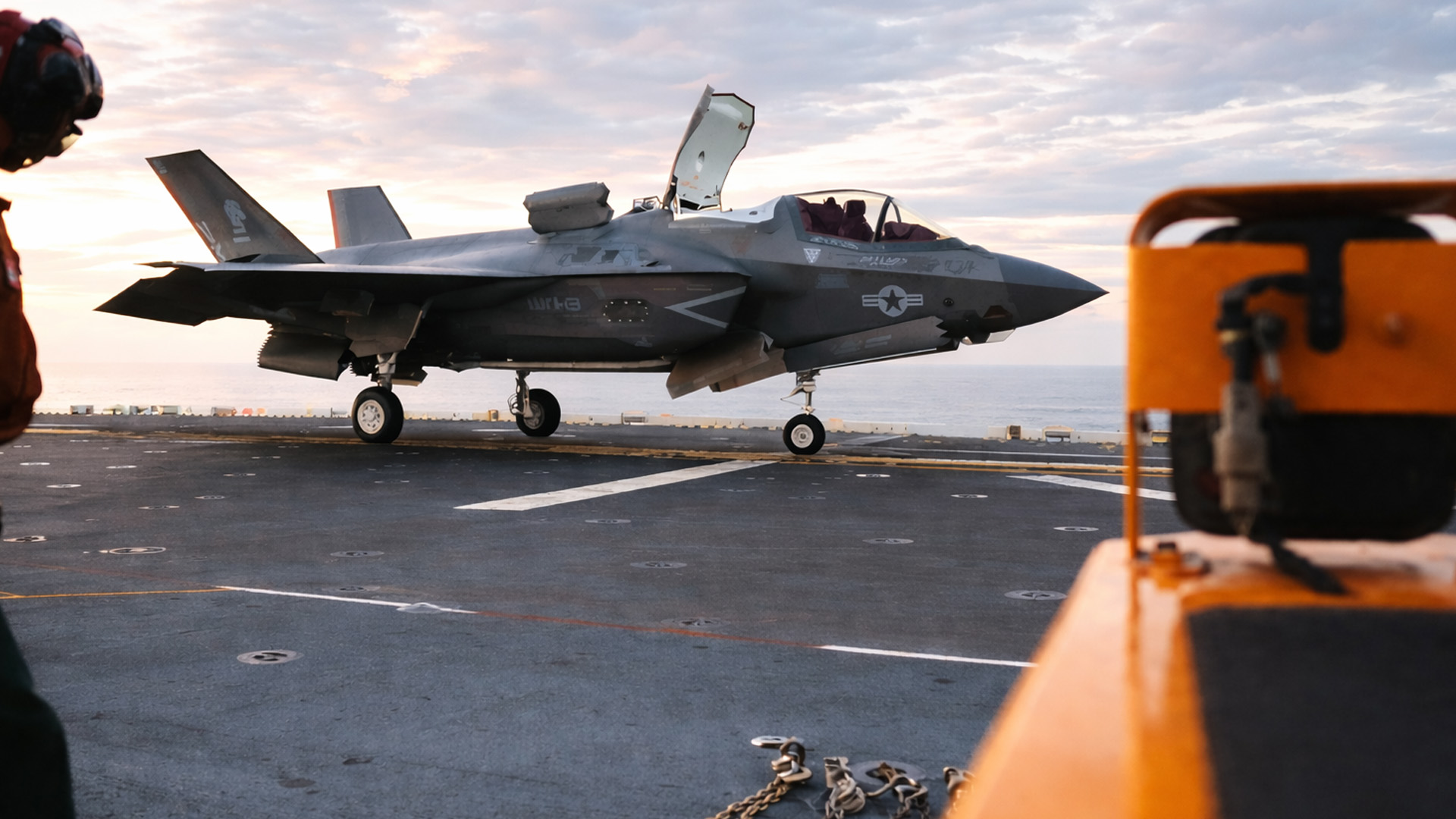 USS Tripoli conducts flight operations in the Pacific