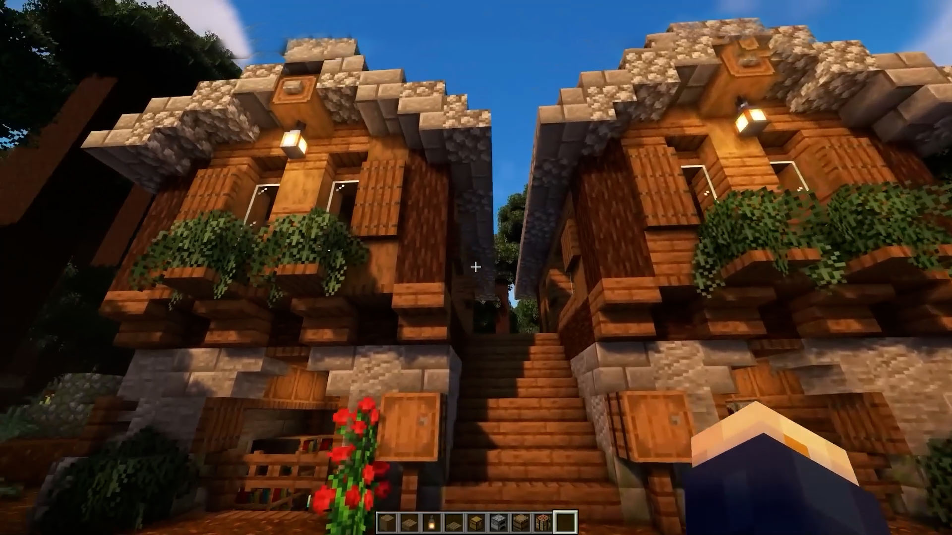 Two player house build you can try in Minecraft