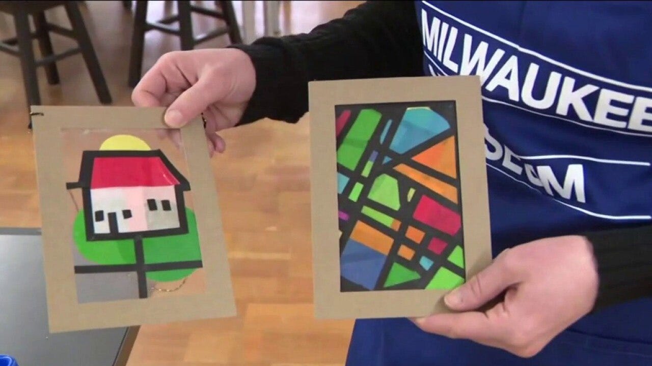 Family art-making activities